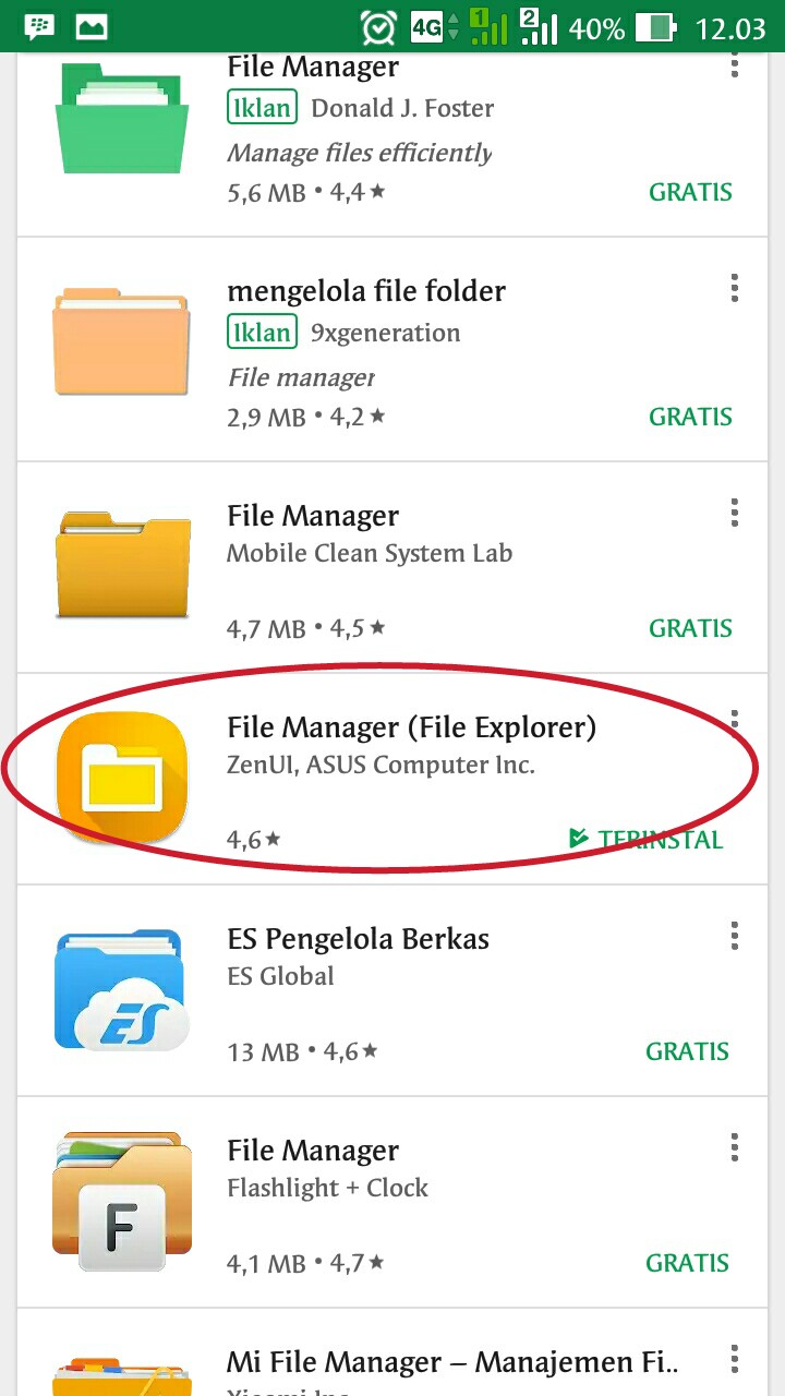MUSE INFO: CARA MENYEMBUNYIKAN FOLDER DI ANDROID