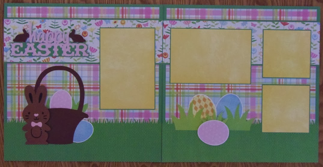 Craft with Bee: Easter Layout