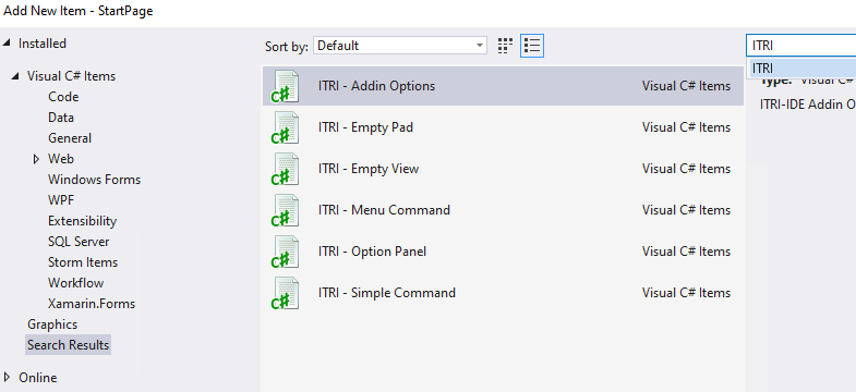 Prochain Science: SharpDevelop IDE 系列研究 (2) - 模組開發方法, 在 Visual Studio 進行開發，打造自己的範本