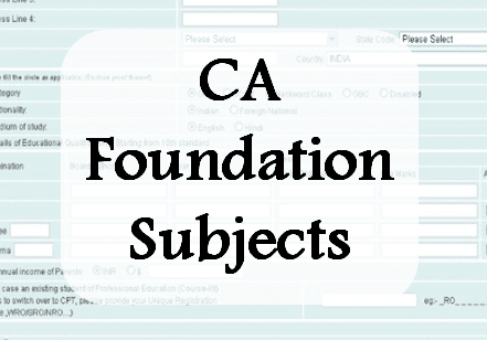 CA Foundation Exam Time Table and Important dates for May 2019