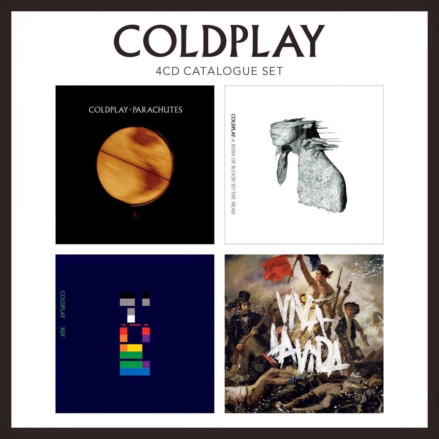 OMISSO RECORDS: Coldplay – Coldplay- Box 4 CDs – Catalogue Set