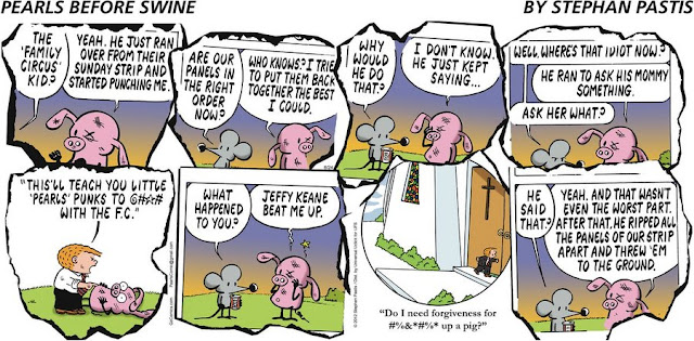 Mike Lynch Cartoons: PEARLS BEFORE SWINE: "A Piggish Attack On an ...