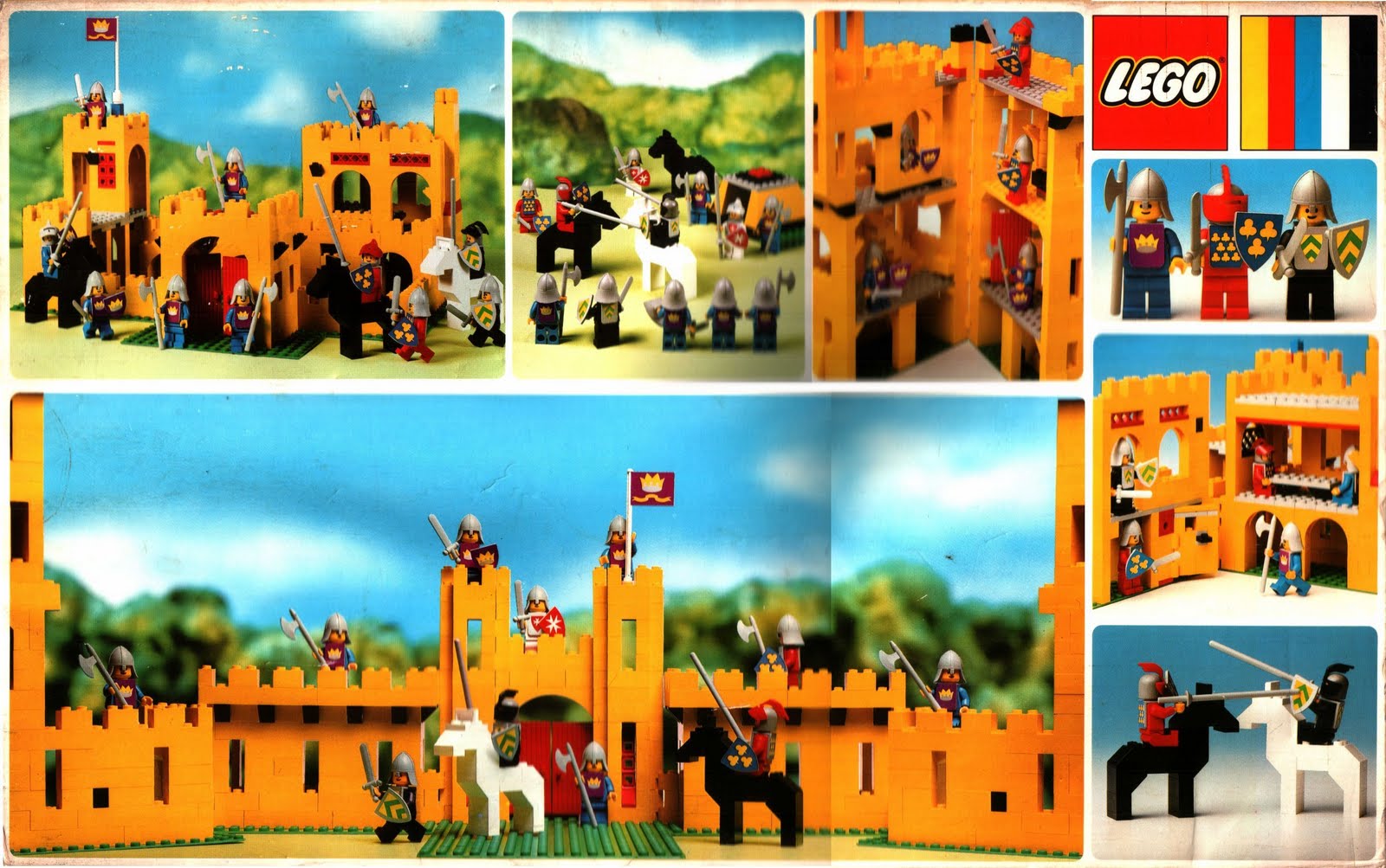 Steve's LEGO Blog: The Classic Lego Castle Sets 1978-1983