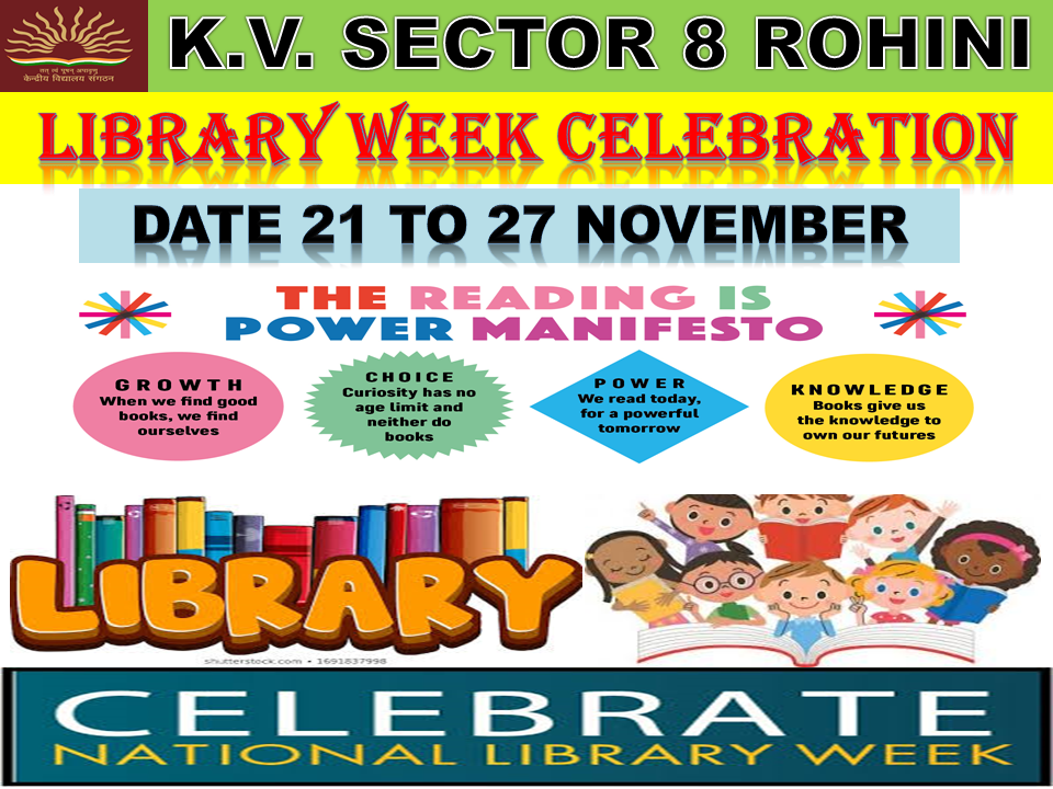 KV Sector 8, Rohini(LIBRARY BLOG)