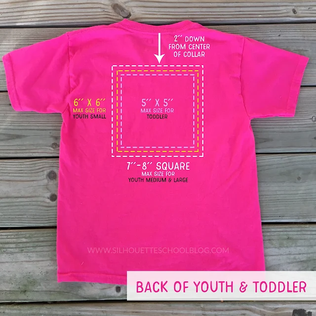 Tips for Heat Transfer Vinyl Shirt Decal Placement - Silhouette School