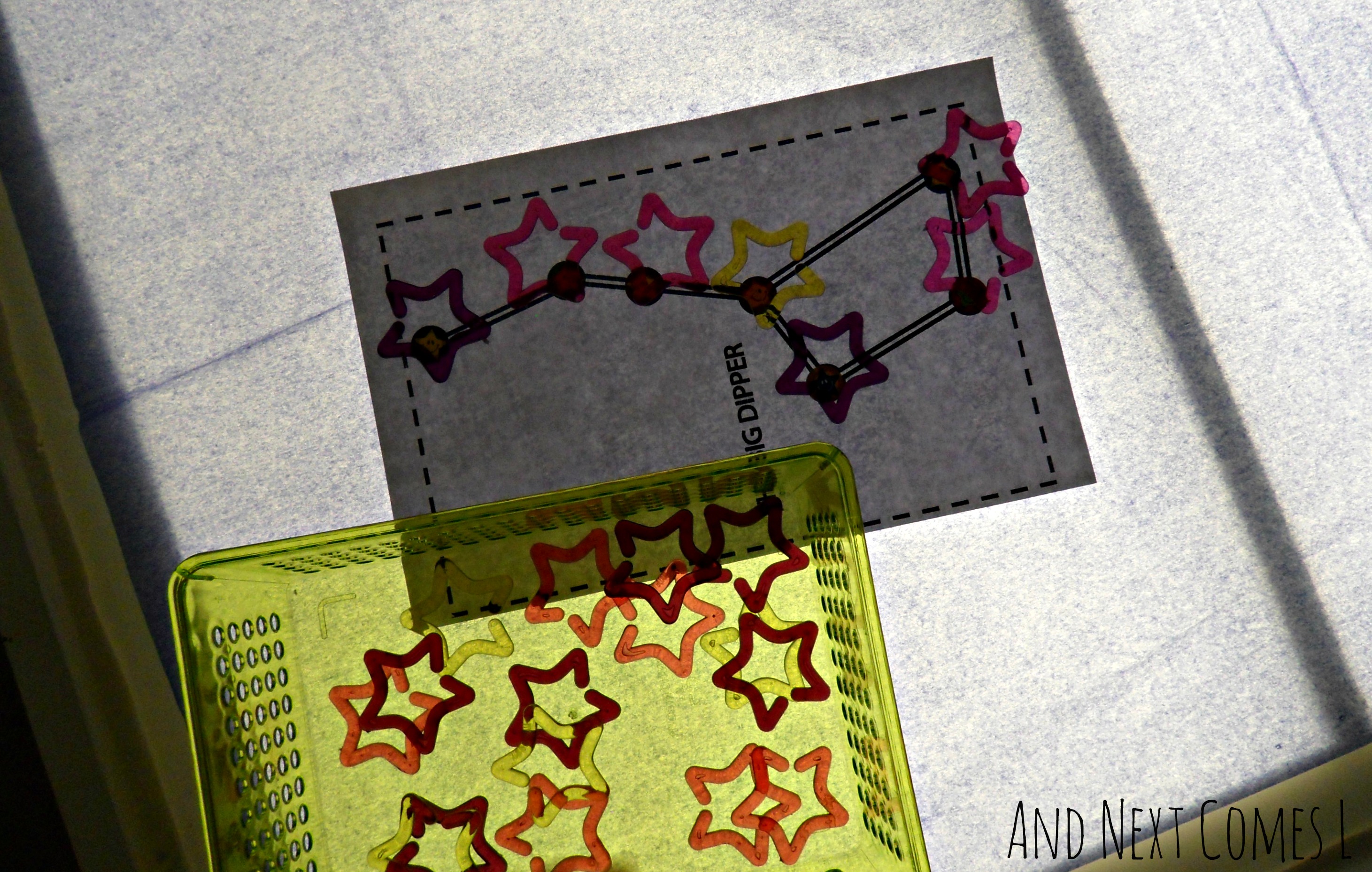 Light Table Constellation Activity for Kids | And Next Comes L ...