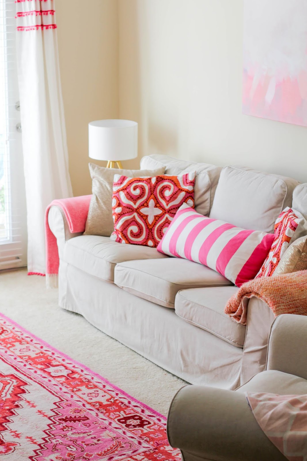 Post Grad Apartment Living Room Tour