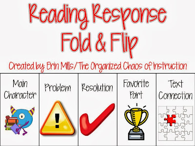 The Organized Chaos Of Instruction: Reading Response (Fiction) Fold ...