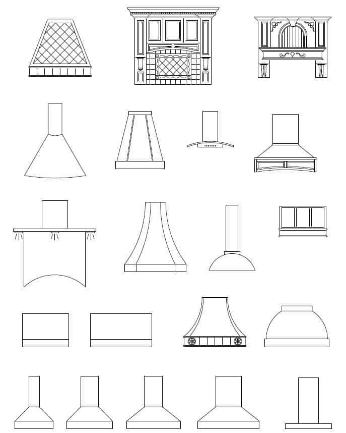 kitchen chimney detail