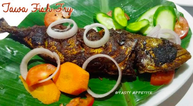 Tawa Fish Fry Recipe / Spicy Fish Fry / Grilled Fish Fry