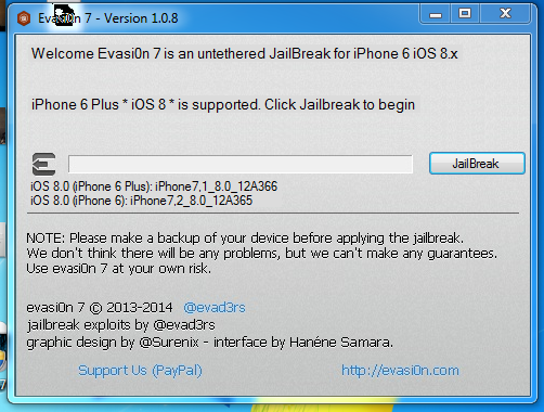 JailBreak iPhone 6 / iPhone 6 Plus iOS 8 | iOS Hack