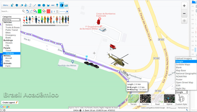 Crie mapas online sem precisar de conta
