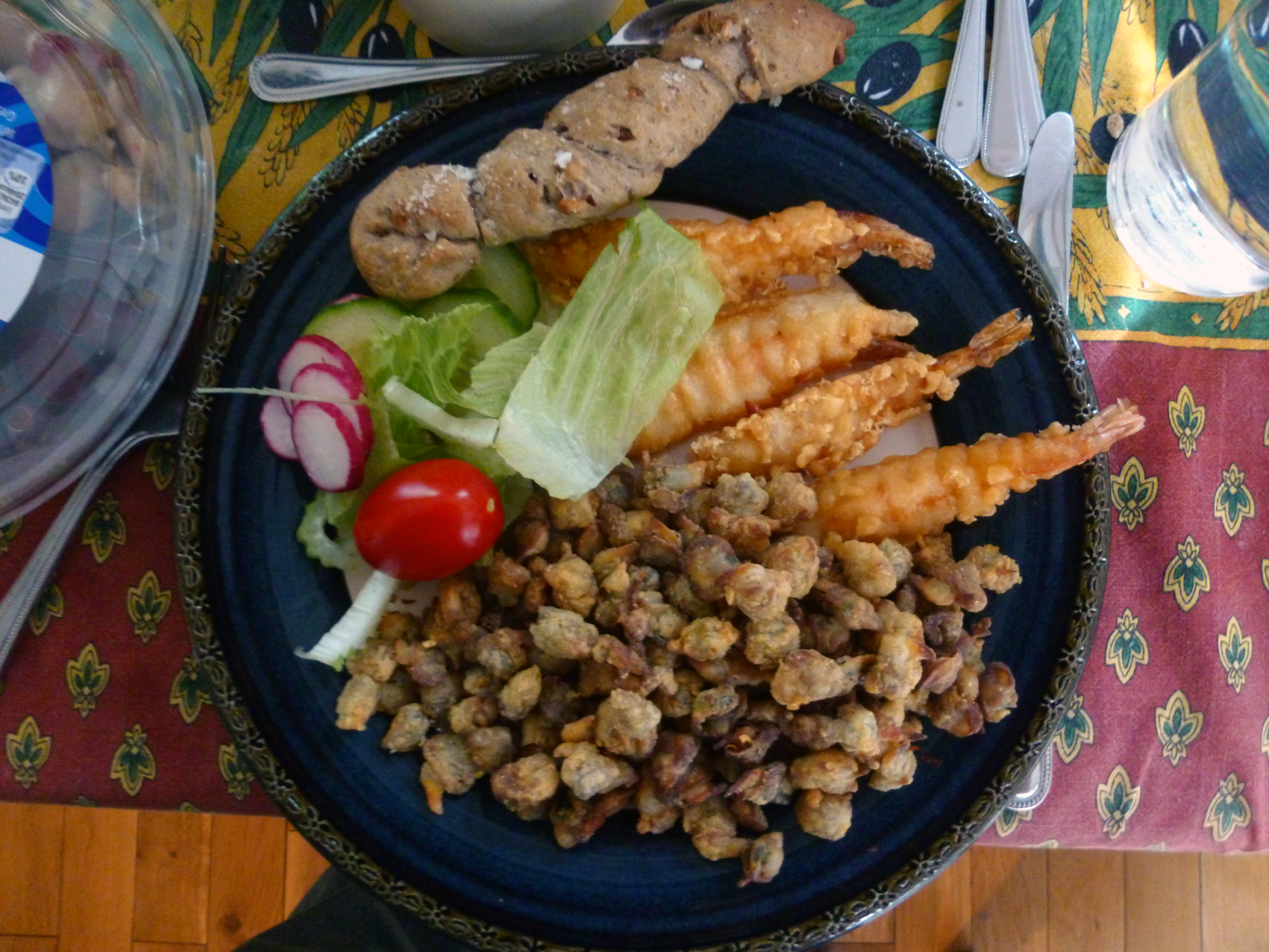 Cabine du Jardin deux: Popcorn Cockles alive alive O!