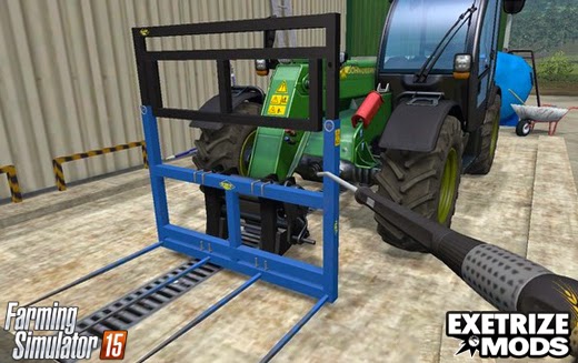 FS15 - Bale Fork With Robert Attacher v2.0 - EXT Mods