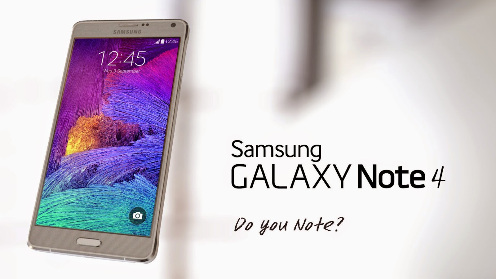 Wake up your Samsung Galaxy Note 4 without pressing any buttons