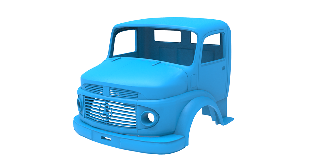 Mercedes-Benz 1924 2624 Truck Cabin | Layth Jawad