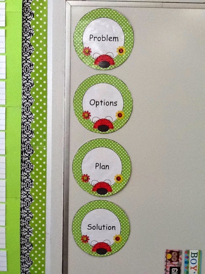 Tales-of-a-First-Grade-Teacher: Ladybug Love-Custom Classroom Decor