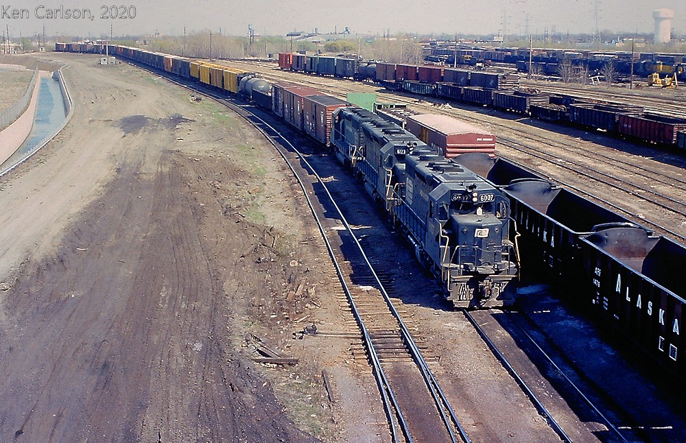 Industrial History: C&NW's Proviso Roundhouse, Yard, and Freight House