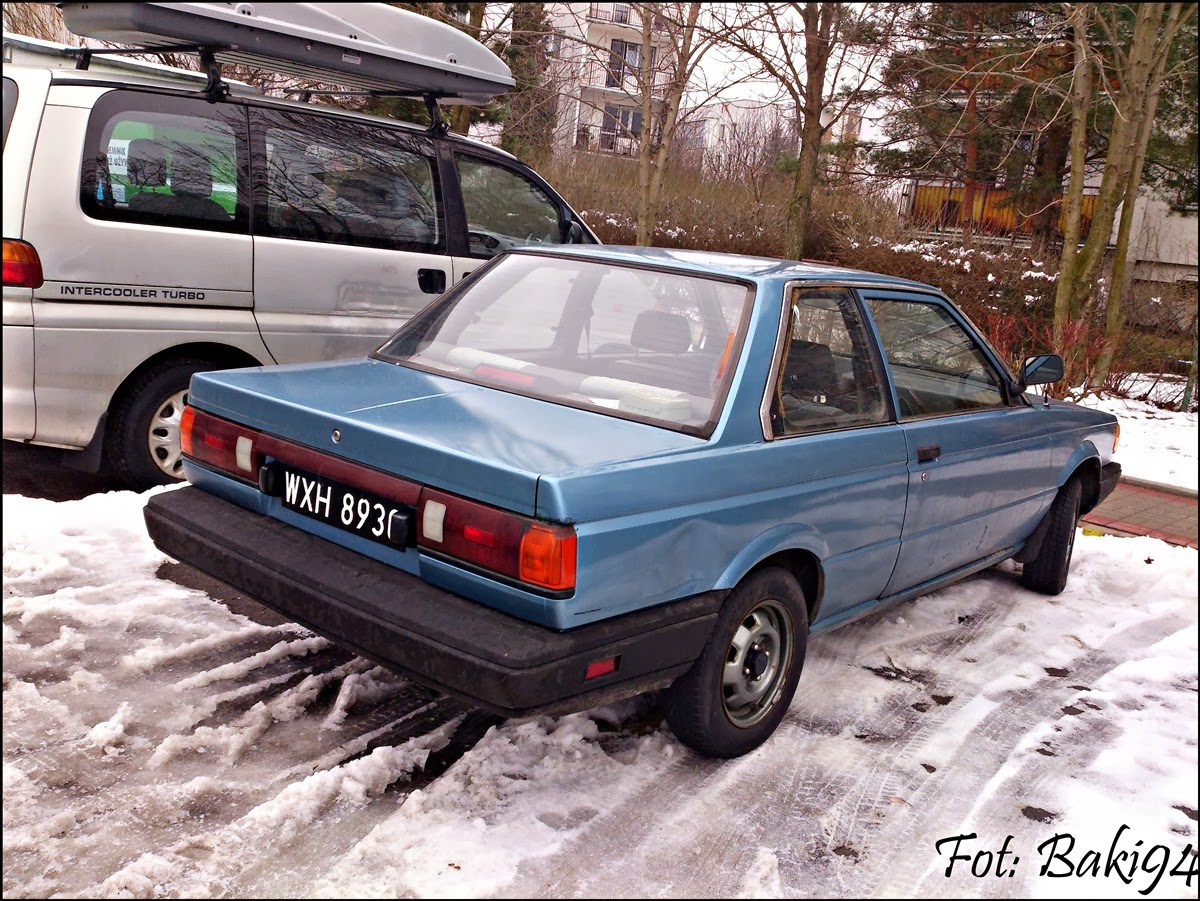 Pobliska Ulica: Z Archiwów: 1985-1990 Nissan Sentra B12