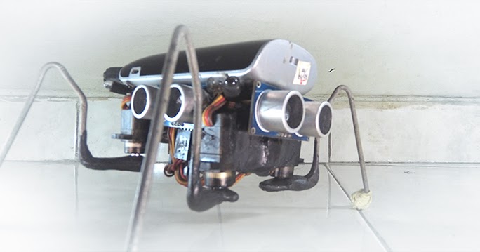 CHAOTIC VOLTAGE: WALTER - The Arduino Insect Robot