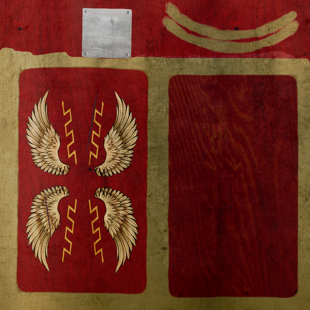 Art Of Wesley Hollingsworth: Roman Shield (Project Ludus)