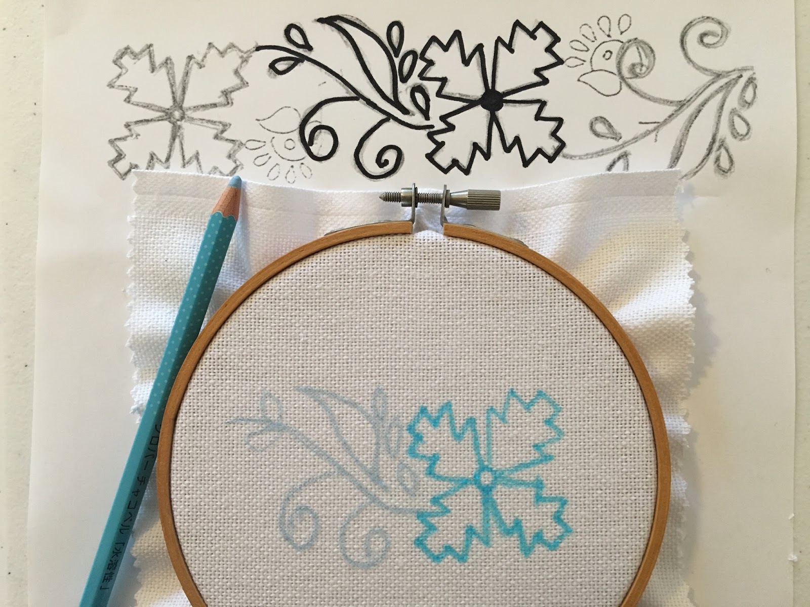 feeling stitchy: MooshieStitch Monday: Kamal Kadai Work Flower