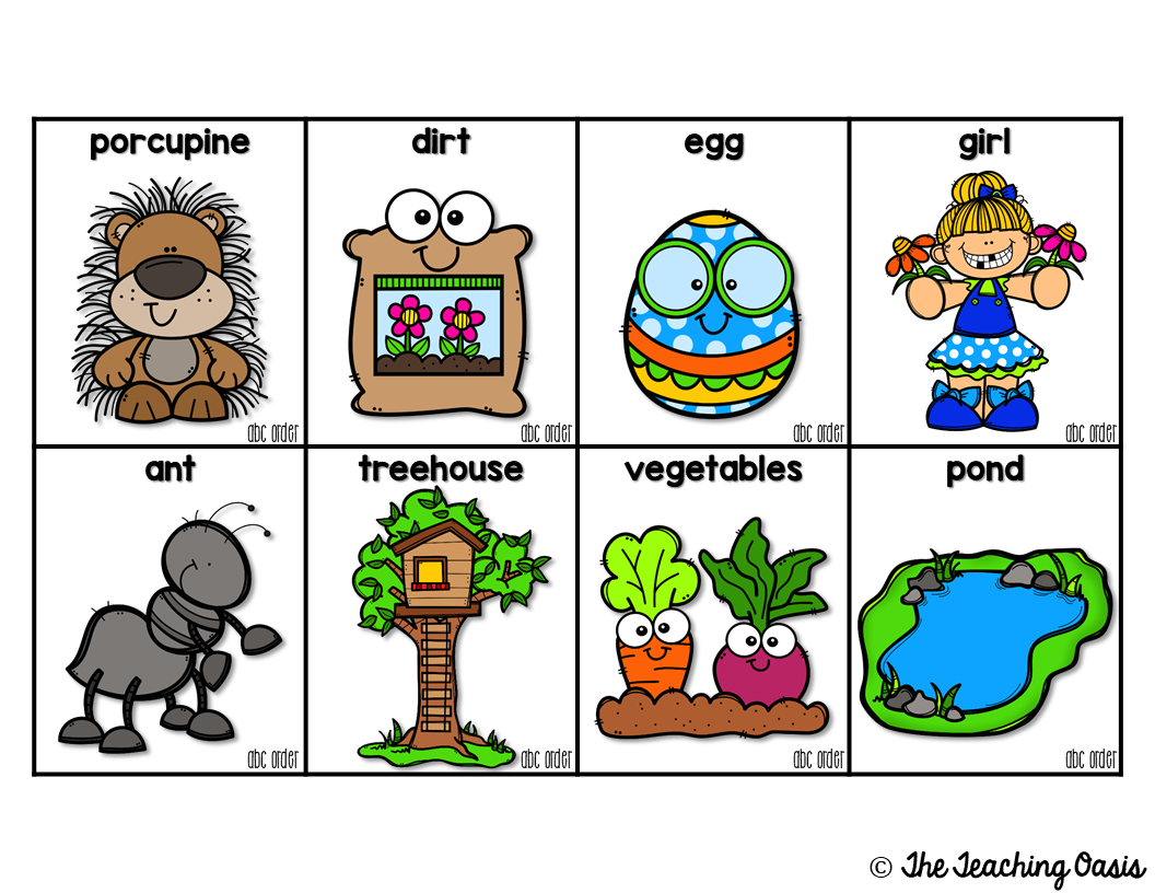 *The Teaching Oasis*: Spring Language Arts Stations