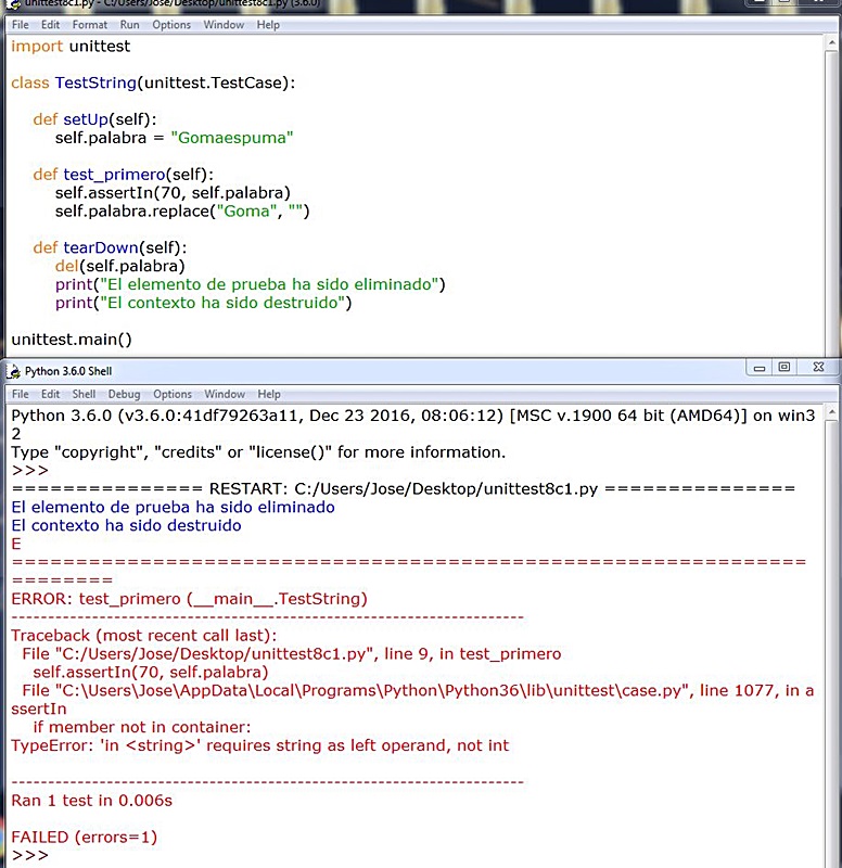 APRENDER A PROGRAMAR CON PYTHON: PRUEBAS UNITARIAS