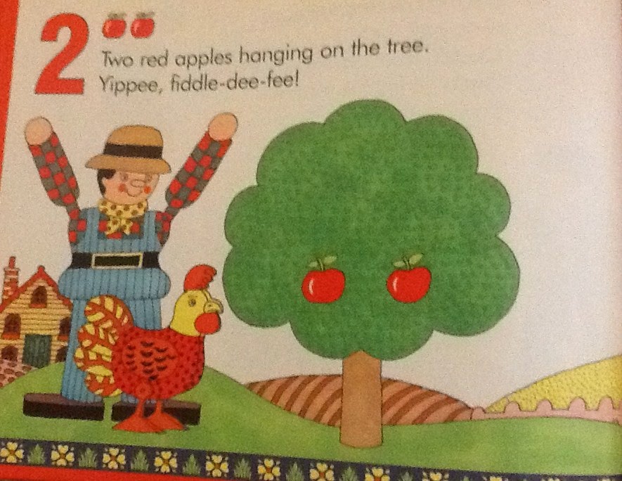 Christina's Kinder Blossoms: Ten Red Apples by Pat Hutchins (K.CC.B.4)