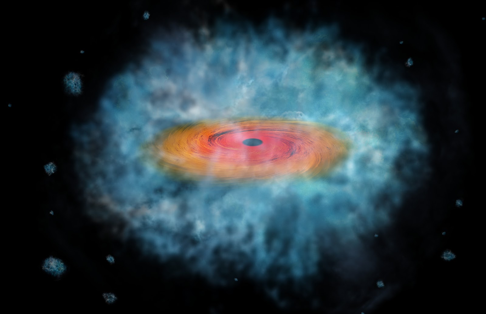 Hubble finds clues to the birth of supermassive black holes | Earth Blog