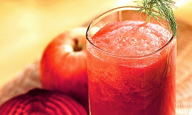 Sumo Detox de Beterraba e Maçã ~ Sumos Detox