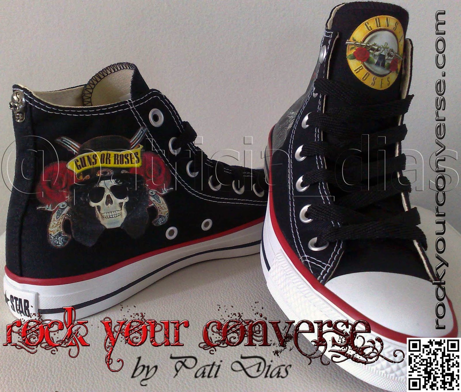 Converse All Star Customizado - Rock Your Converse!: Slash