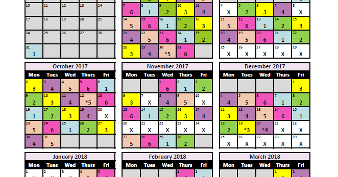 Mrs. Rice's 4th Grade Class: Specials Schedule