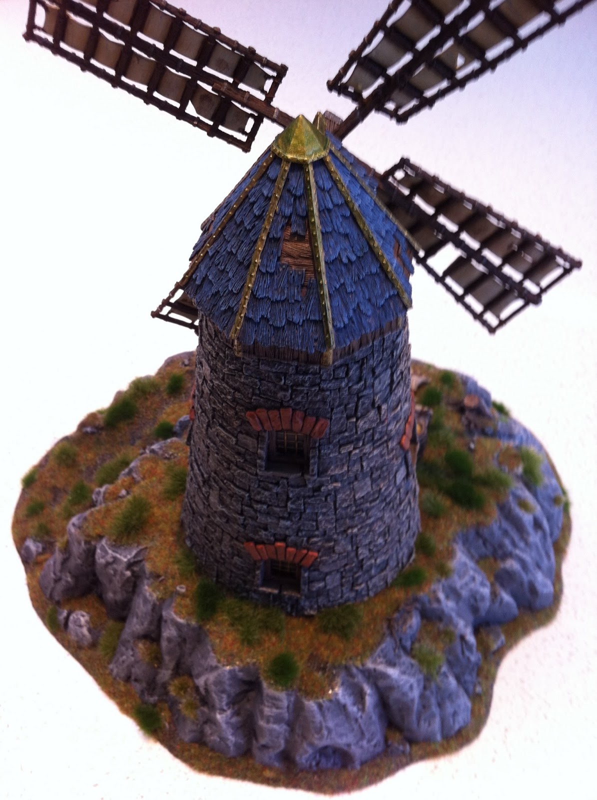 Fields of Blood: Tabletop World's Windmill Finished