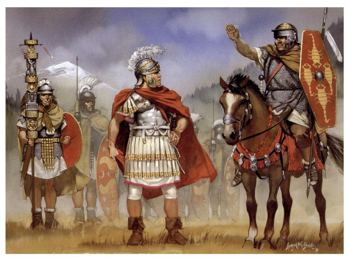 Warriors in history: Romans