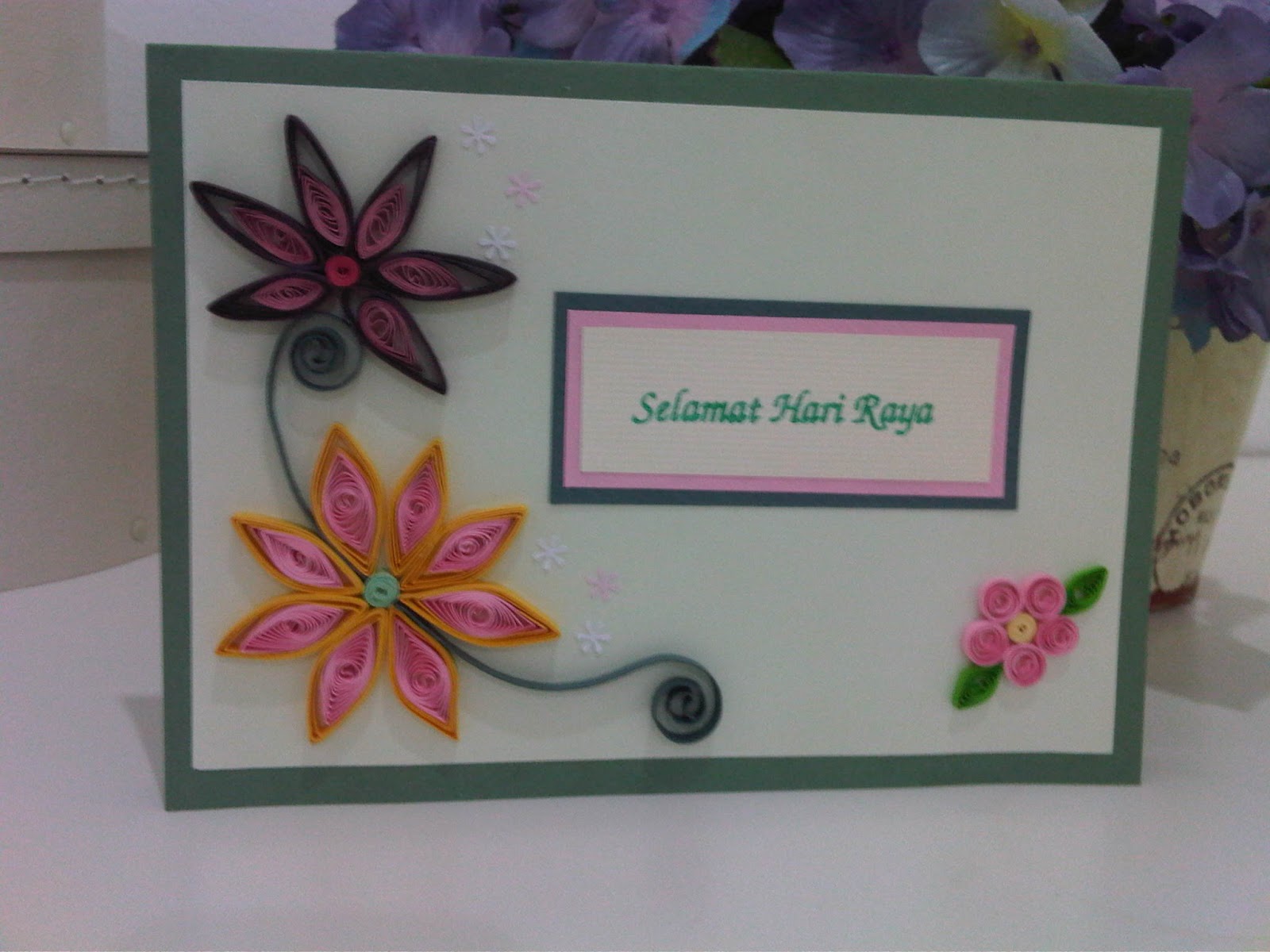 Handmade With Love by Ain: Handmade Hari Raya Card.....
