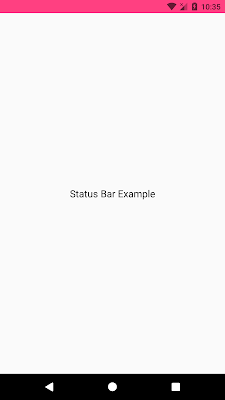 Add StatusBar in React Native App in Android and IOS | SKPTRICKS