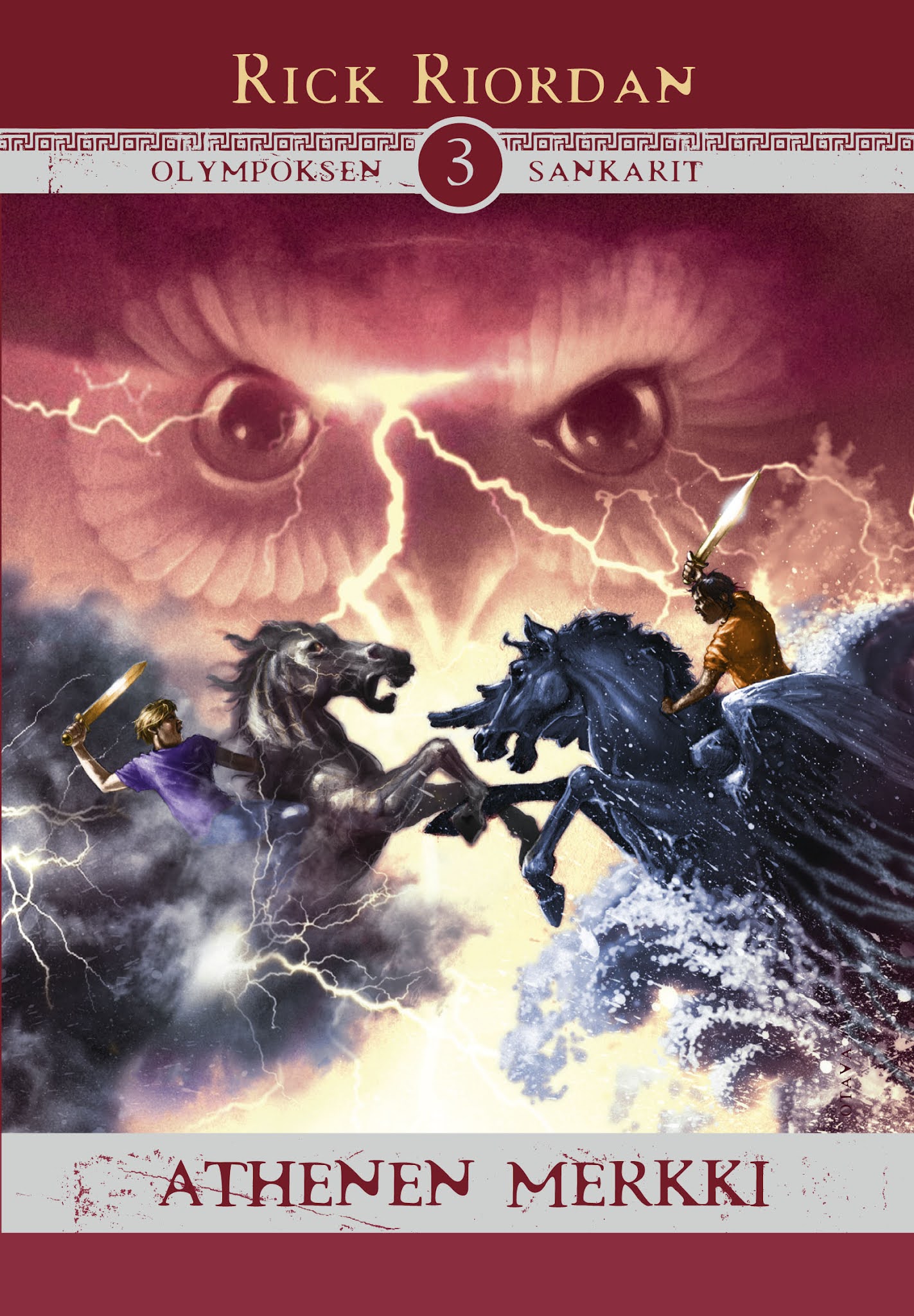 Kaiken ei tarvitse olla totta: Rick Riordan: Athenen merkki