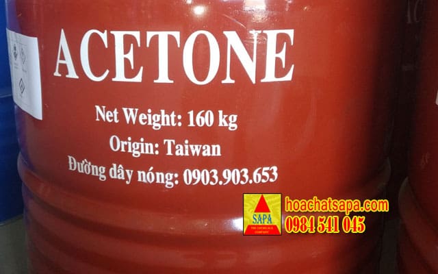 Dung môi Acetone (Dimethyl Ketone)