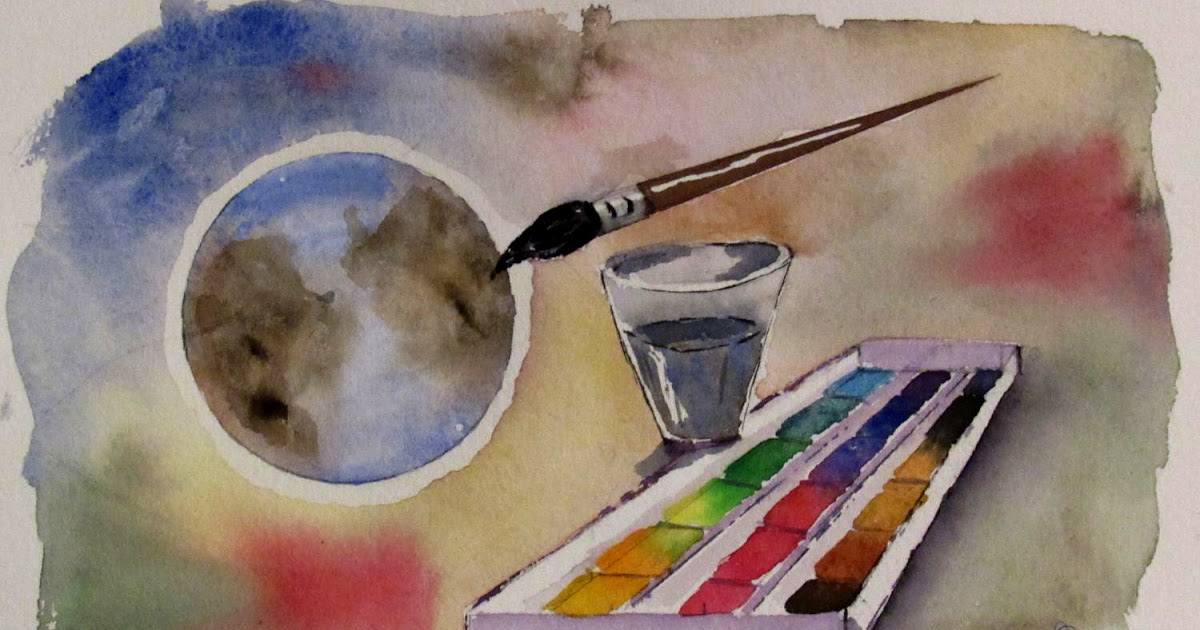 Mi Experiencia con el agua y color: Dia Mundial de la Acuarela