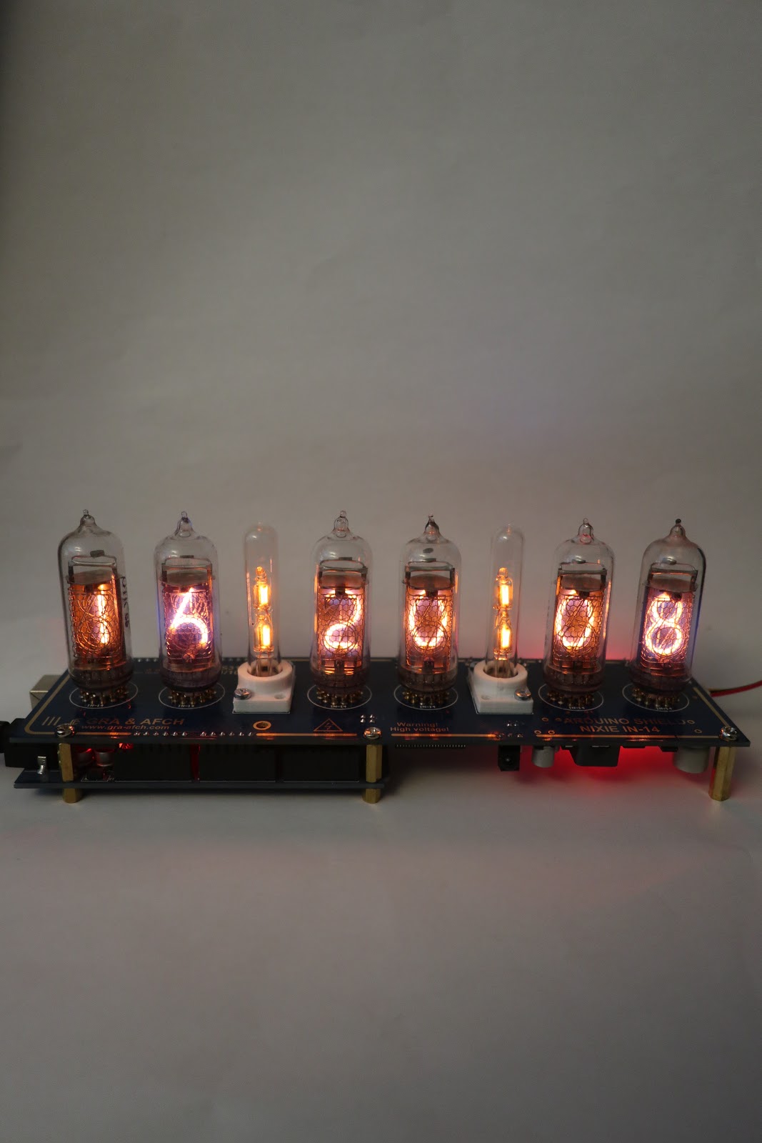 Euro Tech News: Go back in time with a Divergence Meter Nixie clock