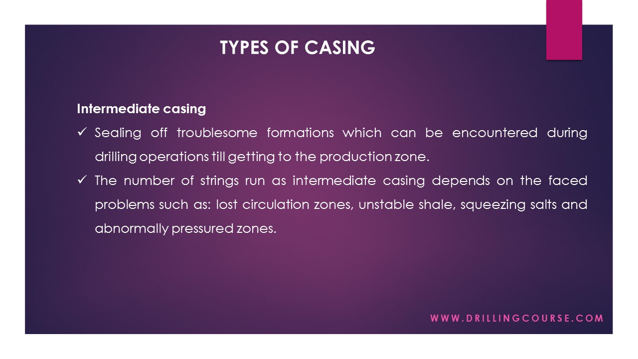 Presentation: Introduction to Casing | Drilling Course