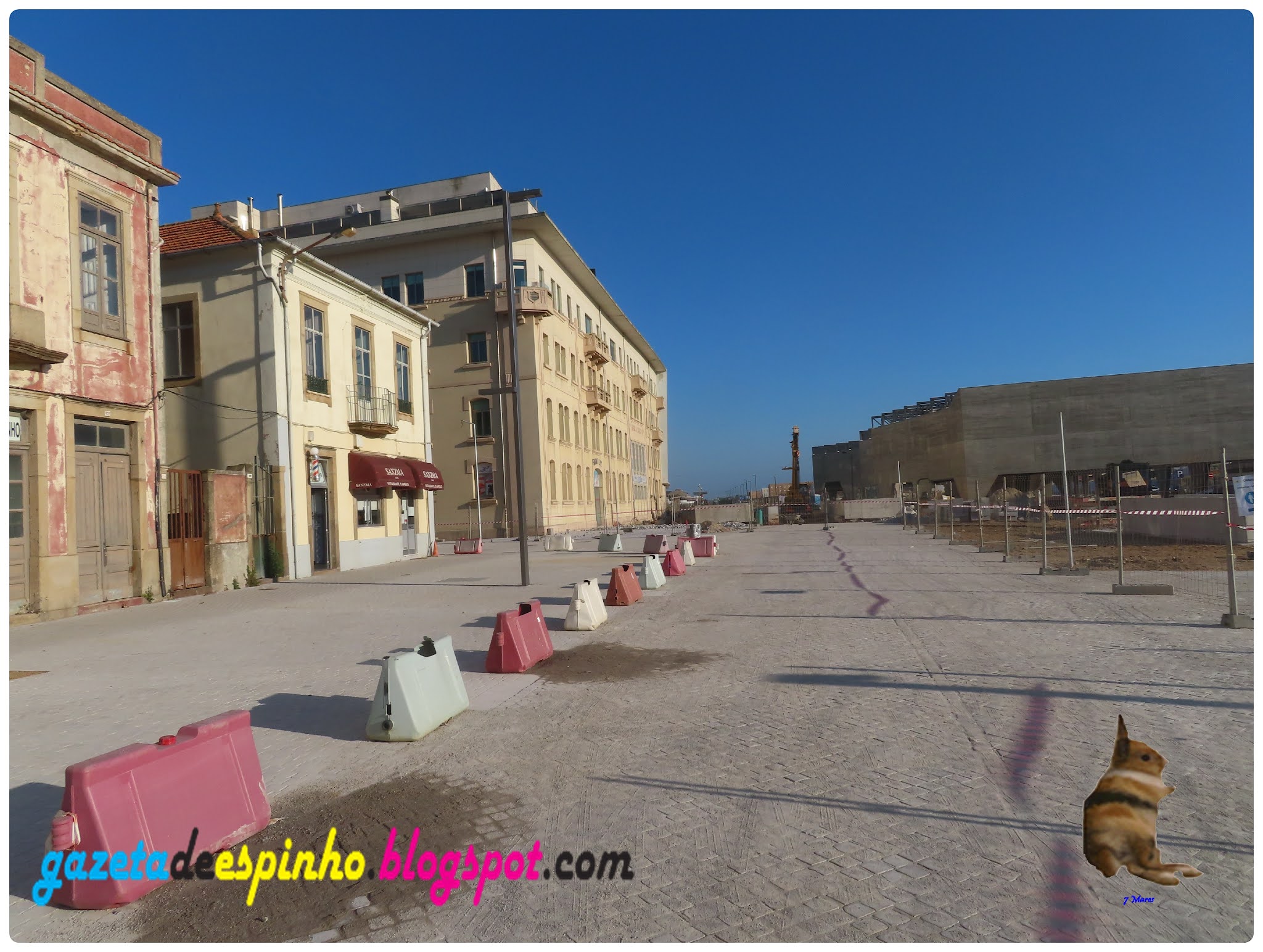 Gazeta de Espinho: ReCaFe - Reabriu ao trânsito na Rua 8 entre Ruas 27 ...