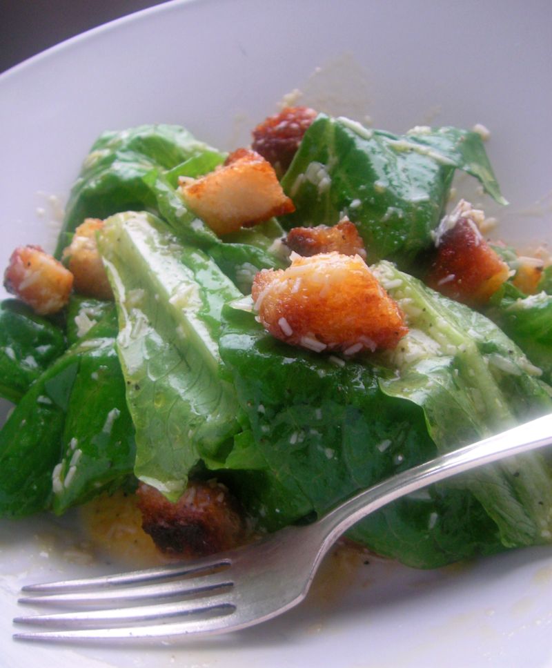 Herkkusuun lautasella Ruokablogi: Caesarinsalaatti