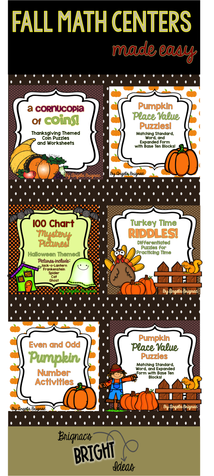 Brignac's Bright Ideas: Fall Favorites PLUS a FREEBIE!