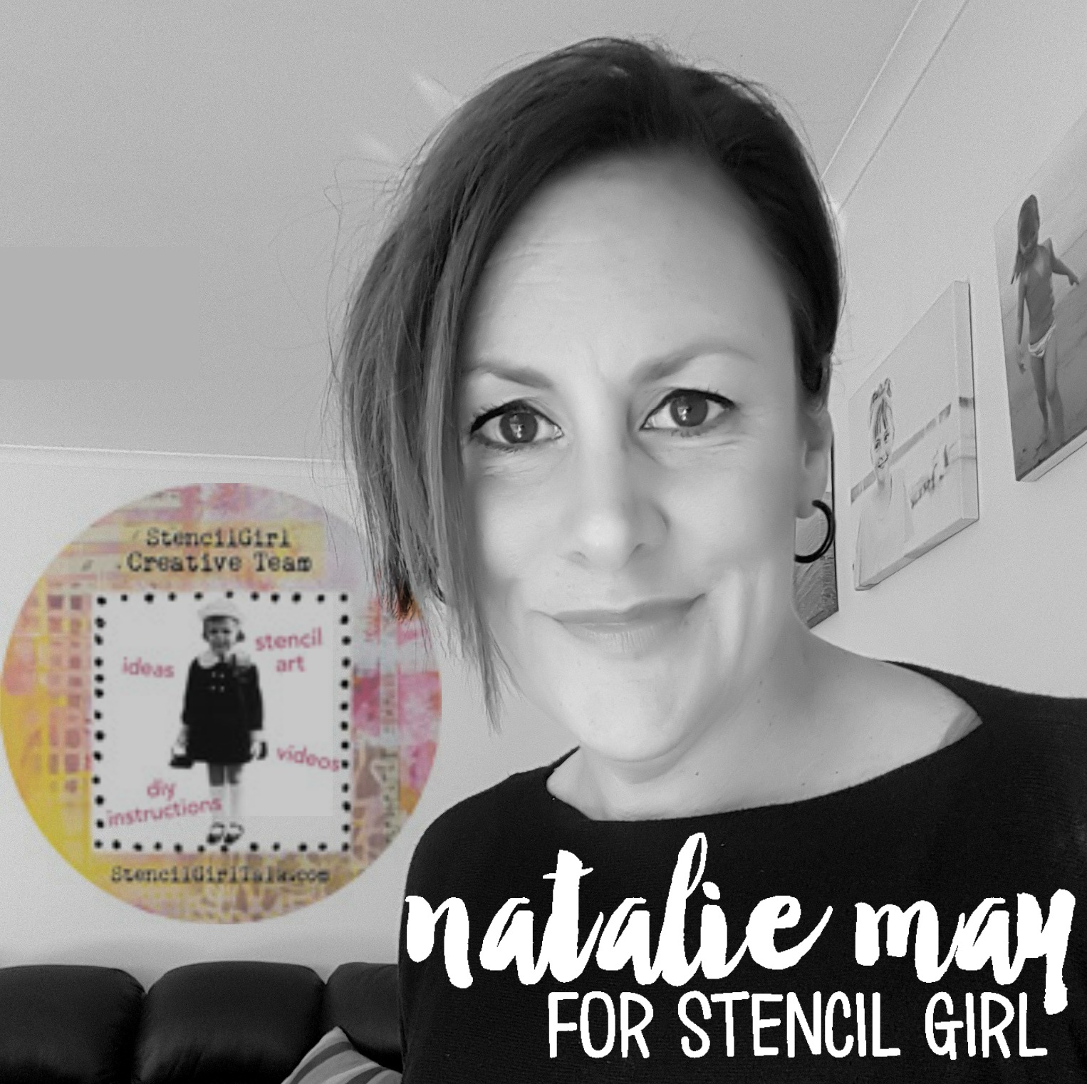 StencilGirl® Talk: Doing it Warhol Style with Natalie May