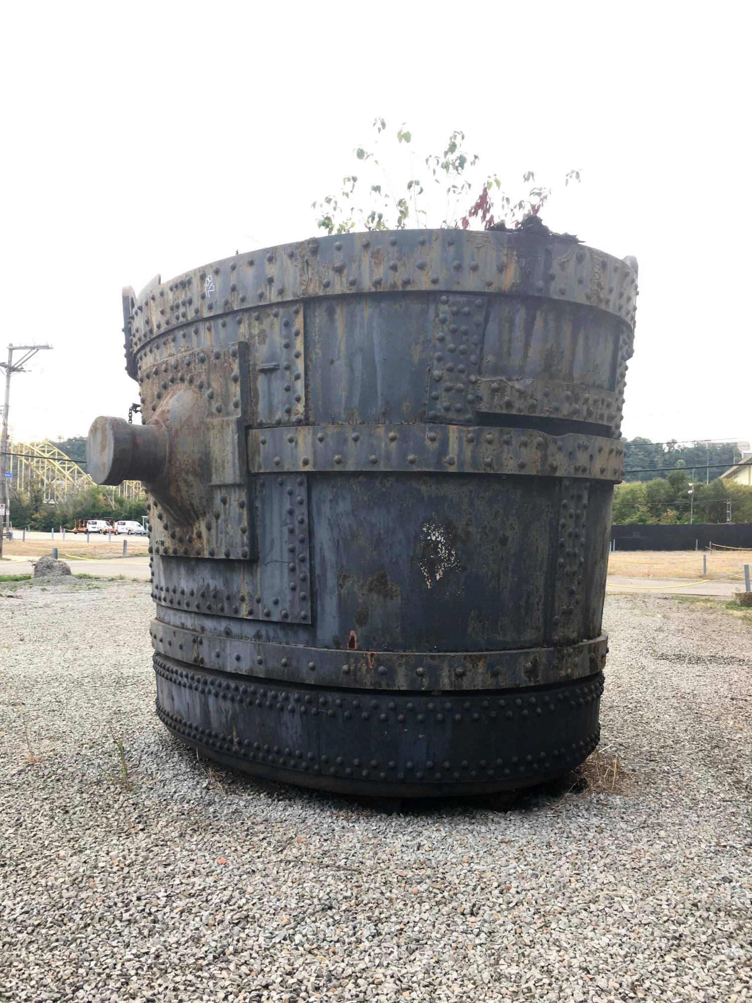 Industrial History: Steel Mill Ladles and Overhead Cranes