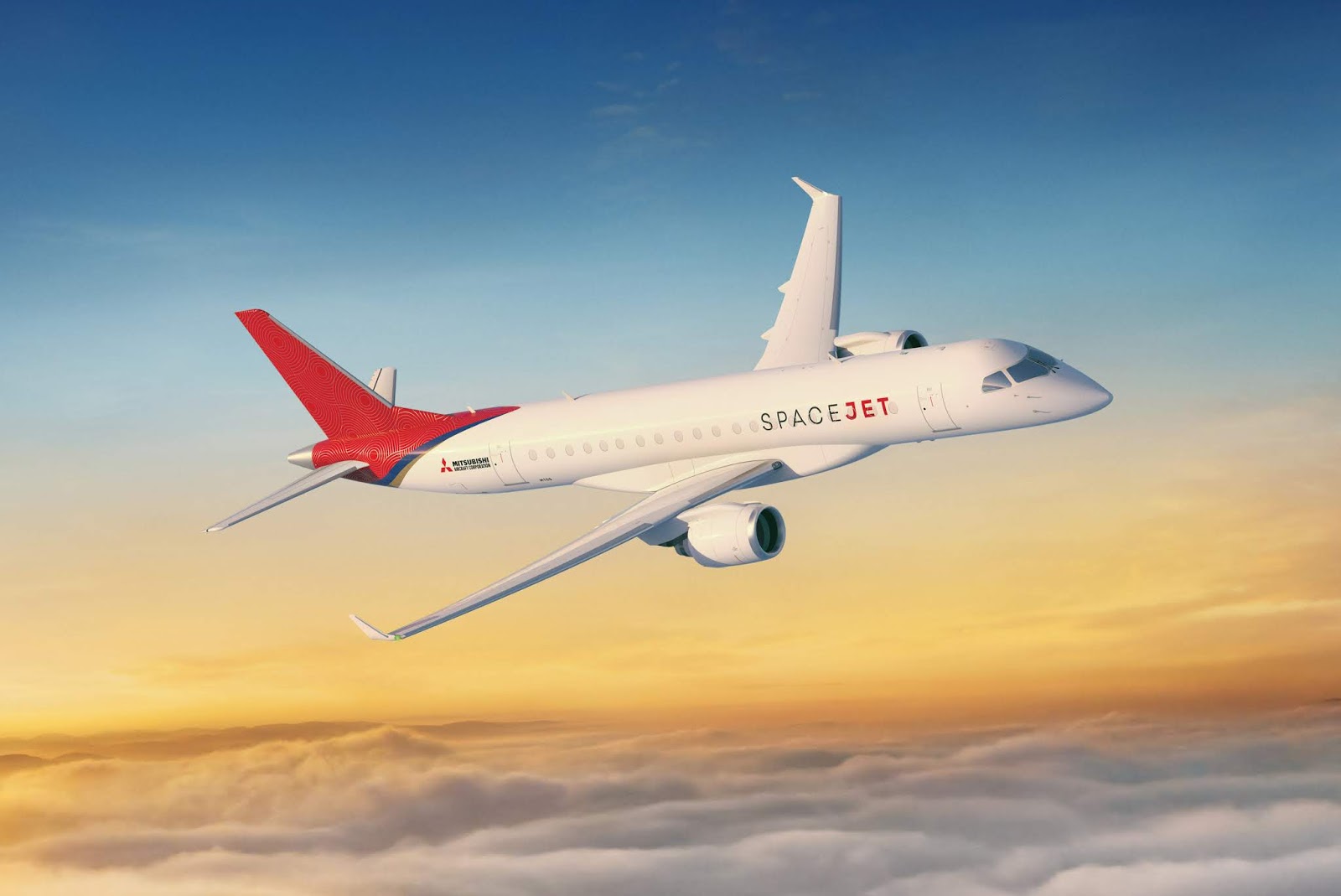 Mitsubishi Aircraft Corporation Introduces the Mitsubishi SpaceJet ...