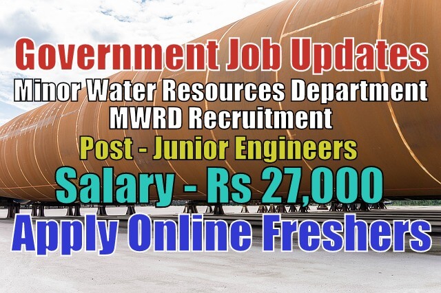 Water Resources Department MWRD Recruitment 2020 for 200 Engineers ...