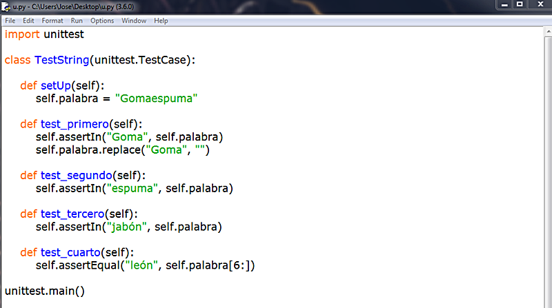 APRENDER A PROGRAMAR CON PYTHON: PRUEBAS UNITARIAS